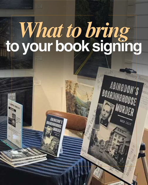 Pens, Props & Personality: What to Bring to Your Book Signing – Arcadia ...