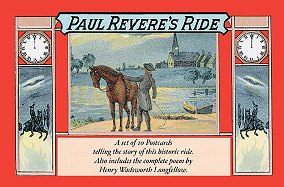 Paul Revere's Ride: Henry Longfellow: 9781557094889: Applewood Books ...