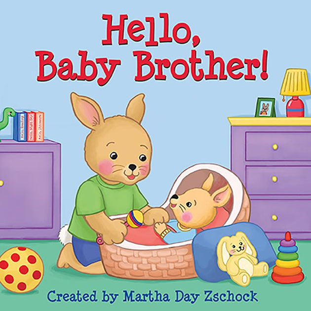 Hello, Baby Brother!: Martha Day Zschock: 9781938700668: Hello: Board ...