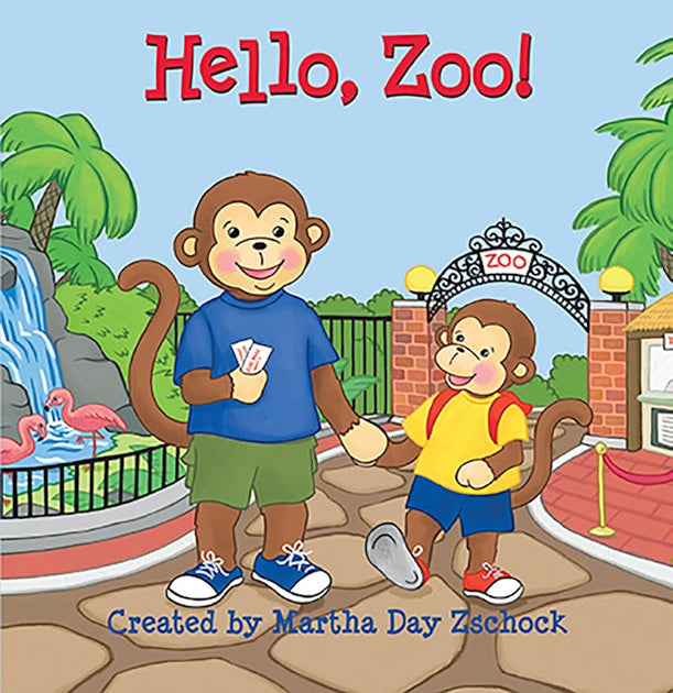 Hello, Zoo!: Martha Day Zschock: 9781938700682: Hello: Board book ...